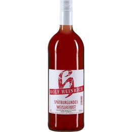 Weingut Rolf Heinrich Weissherbst 1,0 L Sp&auml;tburgunder 2024 Feinherb - W&uuml;rttemberg &ndash; Rotwein Qualit&auml;tswein