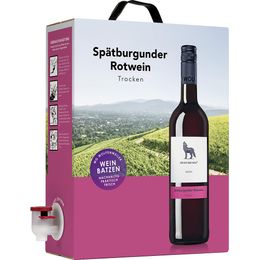 Winzergenossenschaft Wolfenweiler Sp&auml;tburgunder 3 Liter BIB 3,0 L Trocken - Baden &ndash; Rotwein Qualit&auml;tswein