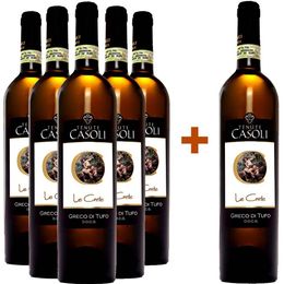 Tenute Casoli 5+1 Paket Le Crete Greco di Tufo Bianco 2022 - Kampanien &ndash; Probierpaket DOCG