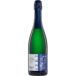 Weingut Wolf Weisser Burgunder zer&ograve; dosage brut nature Wei&szlig;burgunder 2022 Brut - Ungsteiner Osterberg Pfalz &ndash; Perl- & Schaumwein Winzersekt