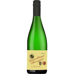 Weingut Klohr Gimmeldinger Meerspinne 1,0 L Lieblich - Pfalz &ndash; Wei&szlig;wein Qualit&auml;tswein