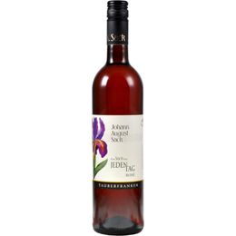 Weingut Johann August Sack Ein f&uuml;r jeden Tag - von Tauberschwarz mit Schwarzriesling Cuv&eacute;e 2022 Feinherb Gutswein Baden &ndash; Ros&eacute; Qualit&auml;tswein