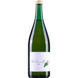 Weingut Kissel weiss 1,0 L Scheurebe - Rheinhessen &ndash; Traubensaft ohne Kohlens&auml;ure