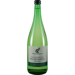 Weinbau Bergmann M&uuml;ller-Thurgau 1,0 L / Rivaner 2024 Halbtrocken - Franken &ndash; Wei&szlig;wein Qualit&auml;tswein