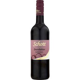 Weingut Schott Dornfelder 2024 Halbtrocken - Rheinhessen &ndash; Rotwein Qualit&auml;tswein