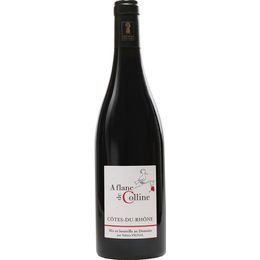 Domaine Val&eacute;rie Vignal "A Flanc de colline" C&ocirc;tes du Rh&ocirc;ne Cuv&eacute;e 2016 Trocken - &ndash; Rotwein AOP