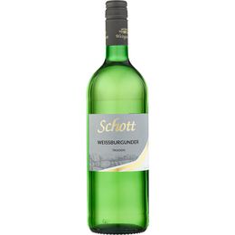 Weingut Schott Wei&szlig;er Burgunder 1,0 L Wei&szlig;burgunder 2025 Trocken - Rheinhessen &ndash; Wei&szlig;wein Qualit&auml;tswein