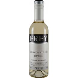 Weingut Frey 0,375 L Goldmuskateller 2022 Edels&uuml;&szlig; - Essinger Sonnenberg Pfalz &ndash; Wei&szlig;wein Eiswein