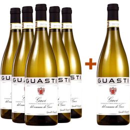 Guasti 5+1 Paket Gavi del comune di Cortese 2025 Trocken - Piemont &ndash; Probierpaket DOCG