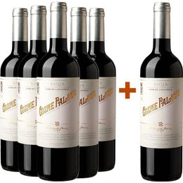 Bodegas Cosme Palacio 5+1 Aktionspaket Laguardia Rioja DOca Tempranillo 2020 Trocken - La &ndash; Probierpaket DOP