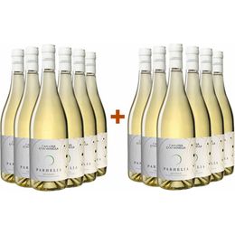 Cantina Colonnella 6+6 Paket Parhelia Colli Aprutini Pecorino 2024 Trocken - Abruzzen &ndash; Probierpaket IGP