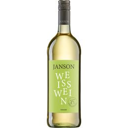 Weingut Schloss Janson Weisswein 1,0 L Cuv&eacute;e 2025 Feinherb - Pfalz &ndash; Wei&szlig;wein Qualit&auml;tswein