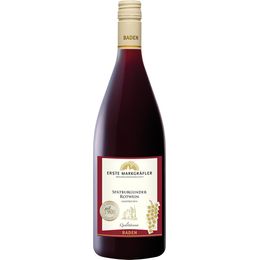 Markgr&auml;fler Winzer Markgr&auml;fler Winzer Erste 1,0 L Sp&auml;tburgunder 2023 Halbtrocken - Baden &ndash; Rotwein Qualit&auml;tswein
