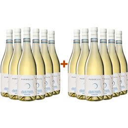 Cantina Colonnella 6+6 Paket Parhelia Colline Teramane D'abruzzo Superiore Trebbiano 2024 Trocken - Abruzzen &ndash; Probierpaket DOC