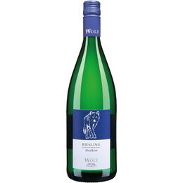 Weingut Wolf 1,0 L Riesling 2024 Trocken - Ungsteiner Osterberg Pfalz &ndash; Wei&szlig;wein Qualit&auml;tswein