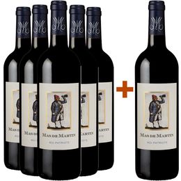 Domaine du Mas de Martin 5+1 Paket Cuv&eacute;e Roi patriote Saint Guilhem 2018 Trocken - Languedoc &ndash; Probierpaket IGP