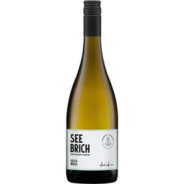 Weingut Seebrich Secco weiss alkoholfrei Cuv&eacute;e 2024 Trocken - Rheinhessen &ndash; Sonstiges Sch&auml;umendes Getr&auml;nk aus alkoholfreiem Wein