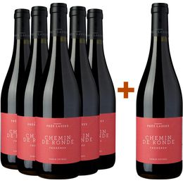 Domaine des Prés Lasses 5+1 Paket "Chemin de Ronde" Rouge 2019 Cuvée 2020 Trocken - Languedoc – Probierpaket AOP