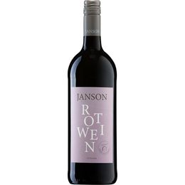 Weingut Schloss Janson - 1,0 L Cuv&eacute;e 2022 Feinherb Pfalz &ndash; Rotwein Qualit&auml;tswein