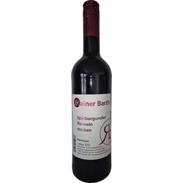 Weingut Rainer Barth Sp&auml;tburgunder Trocken - Rheinhessen &ndash; Rotwein Qualit&auml;tswein