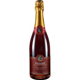 Winzerhof Wolf-Holl Sp&auml;tburgunder Rotsekt Blauer 2021 Trocken - Rheinhessen &ndash; Perl- & Schaumwein Sekt b.A.