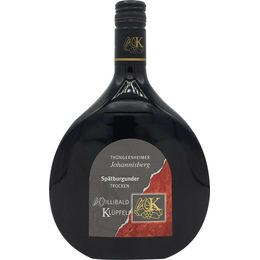 Weingut Willibald Kl&uuml;pfel Sp&auml;tburgunder Blauer 2022 Trocken - Th&uuml;ngersheimer Johannisberg Franken &ndash; Rotwein Qualit&auml;tswein