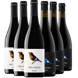 Vi&ntilde;a Zorzal Wines Navarra DO Probier - Paket Garnacha Tinta Trocken &ndash; Probierpaket DOP