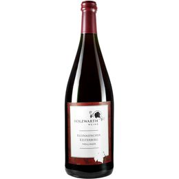 Holzwarth-Weine 1,0 L Trollinger 2023 Halbtrocken - Kleinaspacher Kelterberg W&uuml;rttemberg &ndash; Rotwein Qualit&auml;tswein