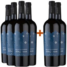 Don Tomasi 4+2 Paket Grillo Chardonnay Sicilia Cuv&eacute;e 2024 Trocken - Sizilien &ndash; Probierpaket DOC
