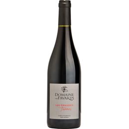 Domaine des Favards "Les Grandes Terres" C&ocirc;tes du Rh&ocirc;ne Cuv&eacute;e 2023 Trocken - Vall&eacute;e M&eacute;ridionale &ndash; Rotwein AOP