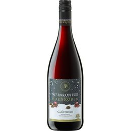Weinkontor Edenkoben (Winzergenossenschaft Edenkoben) Weinkontor Edenkoben rot 1,0 L - Pfalz – Glühwein Deutscher