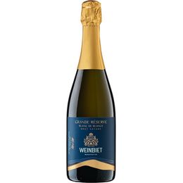 Weinbiet Manufaktur Grande R&eacute;serve Blanc de Blancs Premium brut nature Chardonnay 2020 Brut - Pfalz &ndash; Perl- & Schaumwein Winzersekt