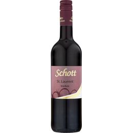 Weingut Schott St. Laurent Saint 2022 Trocken - Rheinhessen &ndash; Rotwein Qualit&auml;tswein