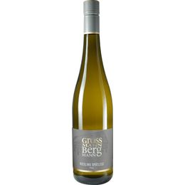 Weingut Grossmann-Bergmann Riesling 2023 S&uuml;&szlig; - Kreuznacher Narrenkappe Nahe &ndash; Wei&szlig;wein Sp&auml;tlese