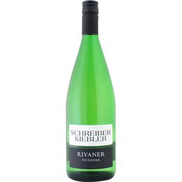 Weingut Schreiber-Kiebler Rivaner 1,0 L M&uuml;ller-Thurgau / 2024 Feinherb - Rheinhessen &ndash; Wei&szlig;wein Qualit&auml;tswein