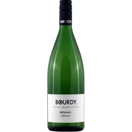 Weingut Bourdy 1,0 L Riesling 2024 Halbtrocken - Pfalz &ndash; Wei&szlig;wein Qualit&auml;tswein