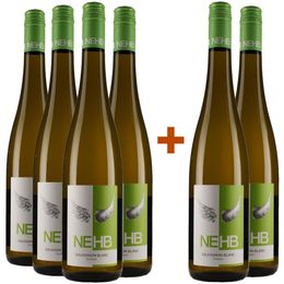 Weingut Nehb 4+2 Paket Sauvignon Blanc 2022 Feinherb - Pfalz &ndash; Probierpaket Qualit&auml;tswein