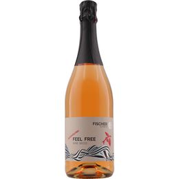 Weingut Fischer Feel Free Rosé Secco Cuvée - Franken – Sonstiges Schäumendes Getränk aus alkoholfreiem Wein