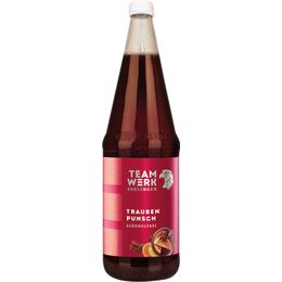 Teamwerk Esslingen Trauben-Punsch alkoholfrei 1,0 L - W&uuml;rttemberg &ndash; Traubensaft ohne Kohlens&auml;ure
