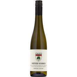 Weingut Werther-Windisch 0,5 L Riesling 2024 Edels&uuml;&szlig; - Rheinhessen &ndash; Wei&szlig;wein Auslese