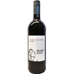 Weingut Dohlm&uuml;hle Weingut Dohlm&uuml;hle 1,0 L Trollinger 2025 Halbtrocken - Rheinhessen &ndash; Rotwein Qualit&auml;tswein