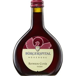 Stiftung B&uuml;rgerspital zum Hl. Geist Weingut -Cuv&eacute;e VDP.GUTSWEIN 0,25 L Cuv&eacute;e 2024 Trocken - Franken &ndash; Rotwein Qualit&auml;tswein