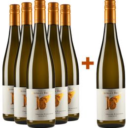 Weingut Becker-Hei&szlig;b&uuml;hlerhof Weingut Becker-Hei&szlig;b&uuml;hlerhof 5+1 Paket Grauer Burgunder BIO Grauburgunder 2024 Trocken - Pfalz &ndash; Probierpaket Kabinett