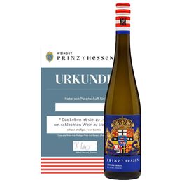 Prinz von Hessen 3 j&auml;hrige Rebstockpatenschaft Riesling 2020 Trocken - Rheingau &ndash; Probierpaket VDP.Ortswein