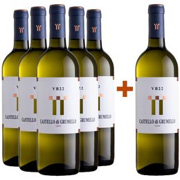 Castello di Grumello 5+1 Paket VB Valcalepio Cuv&eacute;e 2024 Trocken - Lombardei &ndash; Probierpaket DOC