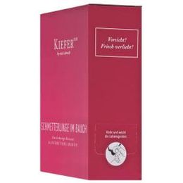 Weingut Friedrich Kiefer Bag in Box Schmetterlinge im Bauch Weinschlauch 3,0 L Cuvée 2024 Feinherb - Baden – Rosé Qualitätswein