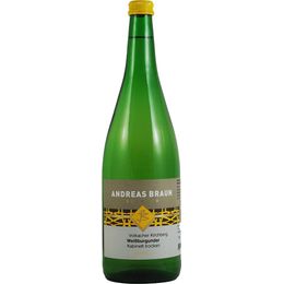Weingut Andreas Braun 1,0 L Wei&szlig;burgunder 2024 Trocken - Volkacher Kirchberg Franken &ndash; Wei&szlig;wein Kabinett