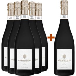 Monmousseau 5+1 Paket Cr&eacute;mant Orf&egrave;vre Cuv&eacute;e 2020 Extra Brut - Loire &ndash; Probierpaket AOP