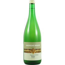 Weingut Andreas Braun 1,0 L Silvaner 2024 Trocken - Volkacher Kirchberg Franken &ndash; Wei&szlig;wein Qualit&auml;tswein
