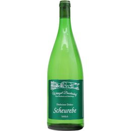 Weingut Bacchushof 1,0 L Scheurebe 2025 Lieblich - Dexheimer Doktor Rheinhessen &ndash; Wei&szlig;wein Qualit&auml;tswein